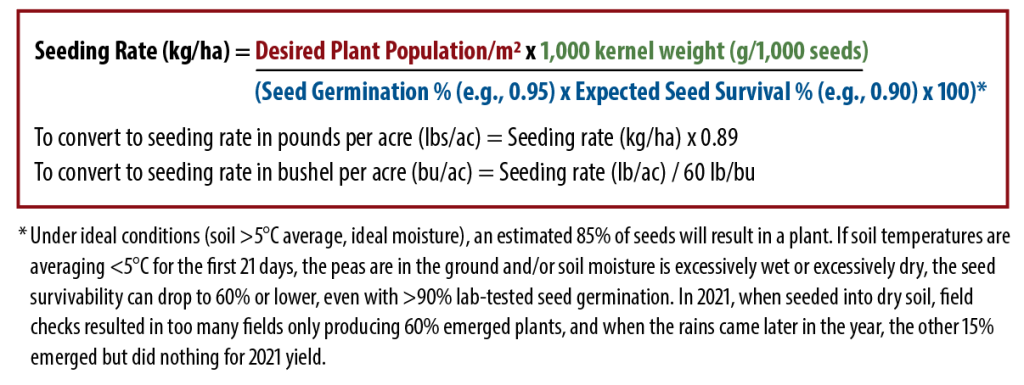 Setting up for Success: Planting tips for high pea yields – Manitoba ...